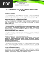 Horizontal and Vertical Curriculum Alignment | PDF | Curriculum ...