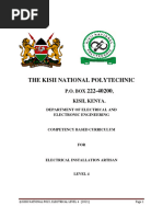 Electrical Installation Level 5 Learning Guide | PDF | Curriculum ...