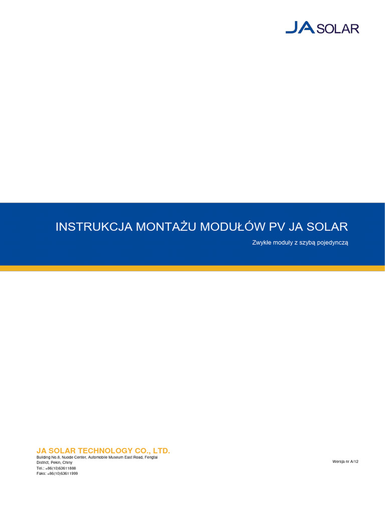 Manual PV Solar | PDF