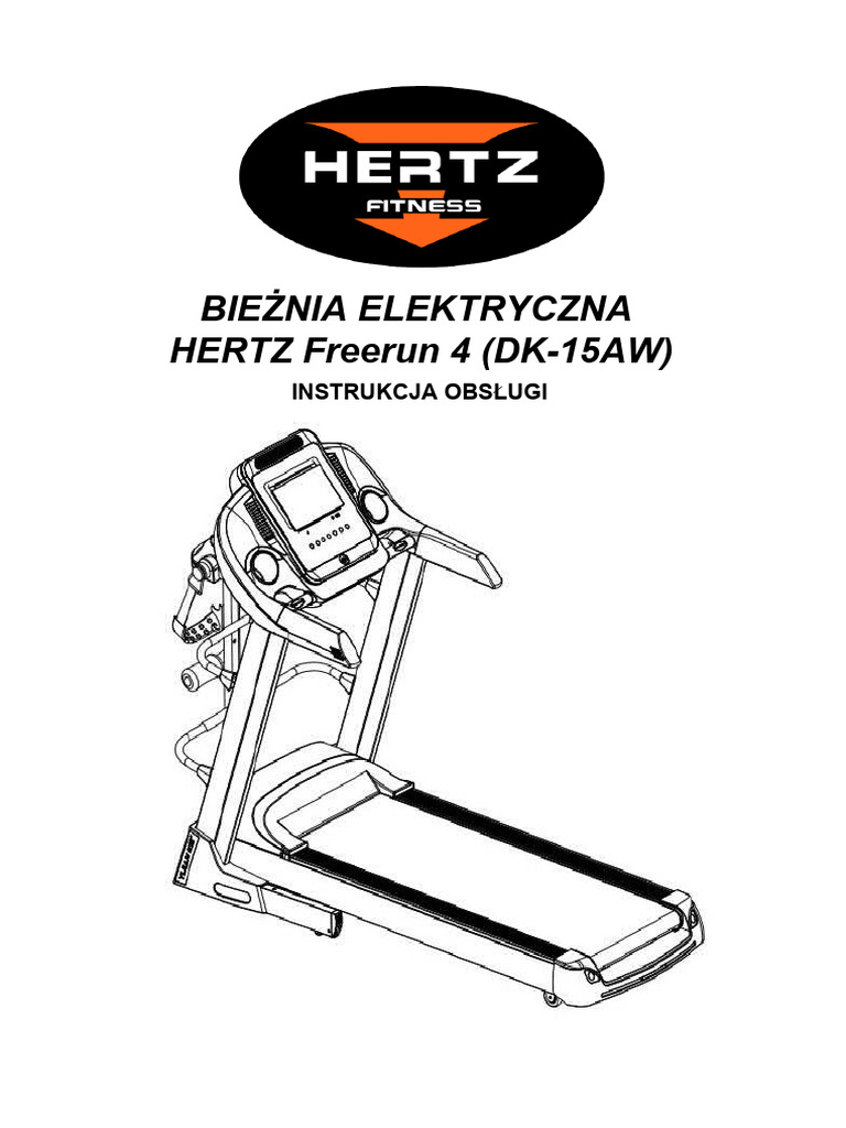 Instrukcja Obslugi Hertz Fitness Freerun 4 | PDF
