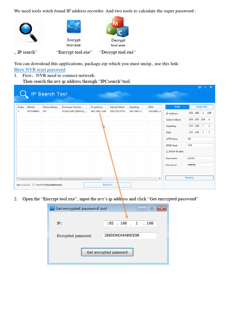 reset password recorder | PDF