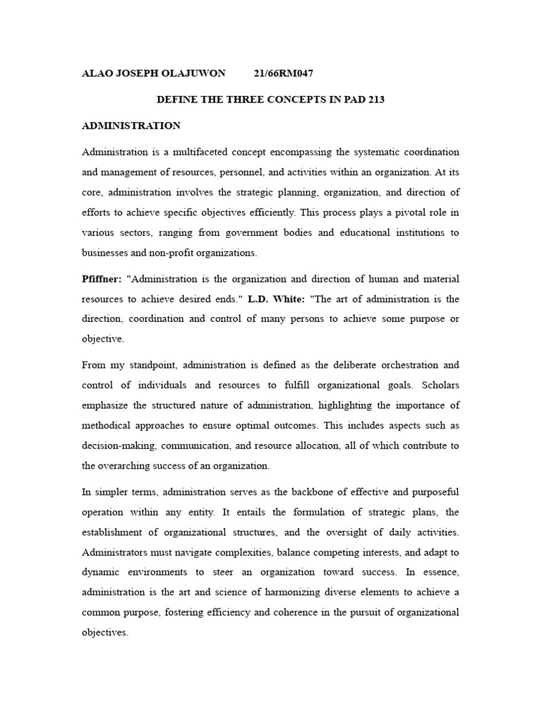 DR ISHOLA Assignment | PDF | Goal | Strategic Planning DR ISHOLA Assignment | PDF | Goal | Strategic Planning