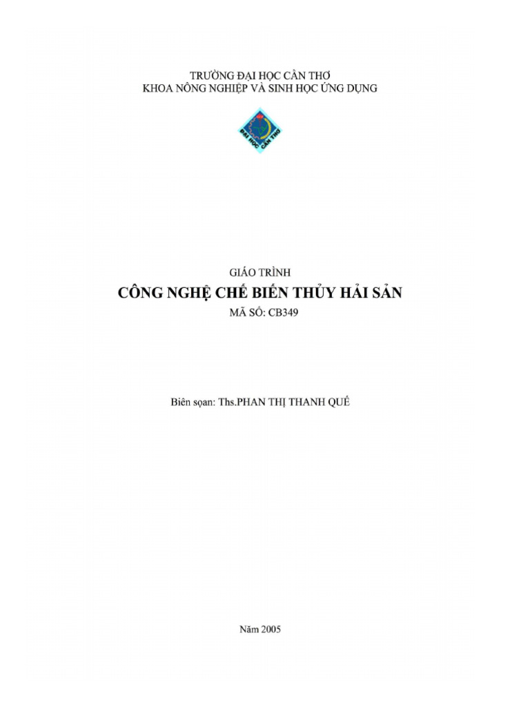 Giao Trinh Cong NGH CH Bin Thy Hi S | PDF