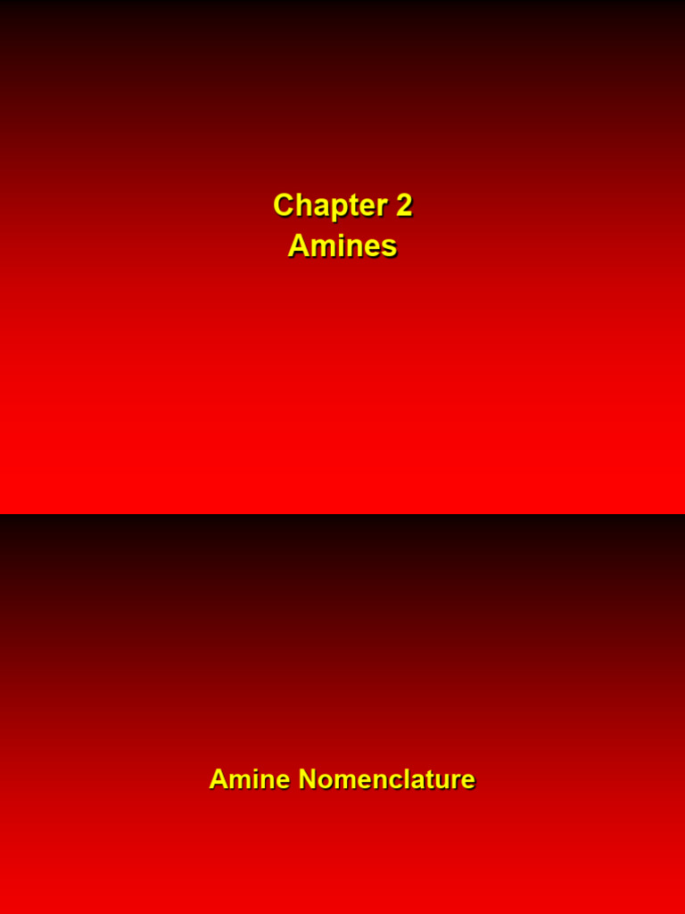 Amines | Download Free PDF | Amine | Acid Dissociation Constant
