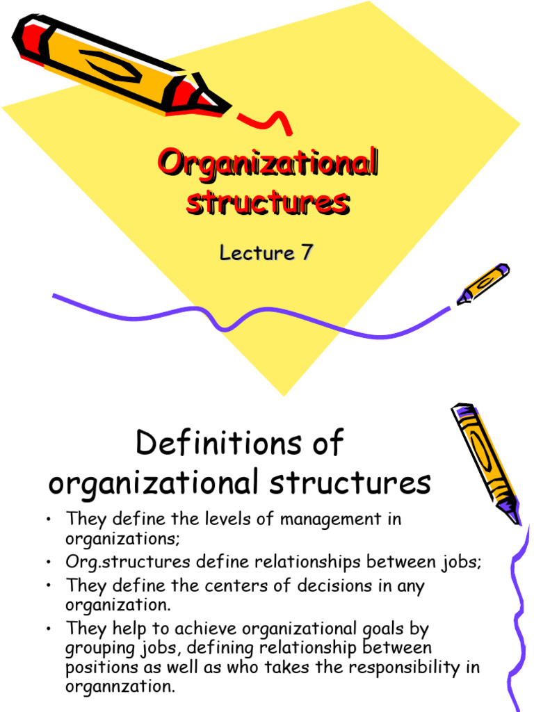 Organizational Structures | PDF | Organizational Structure | Business