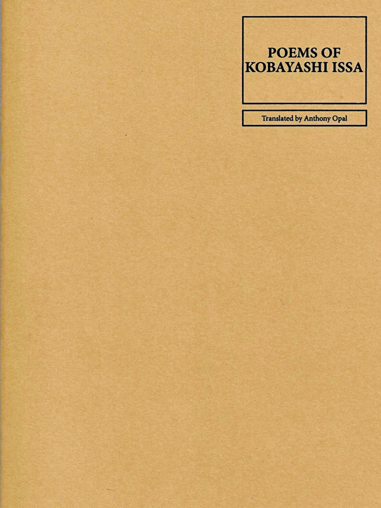 POEMS OF ISSA Excerpt | PDF | Poetry | Japanese Poetry
