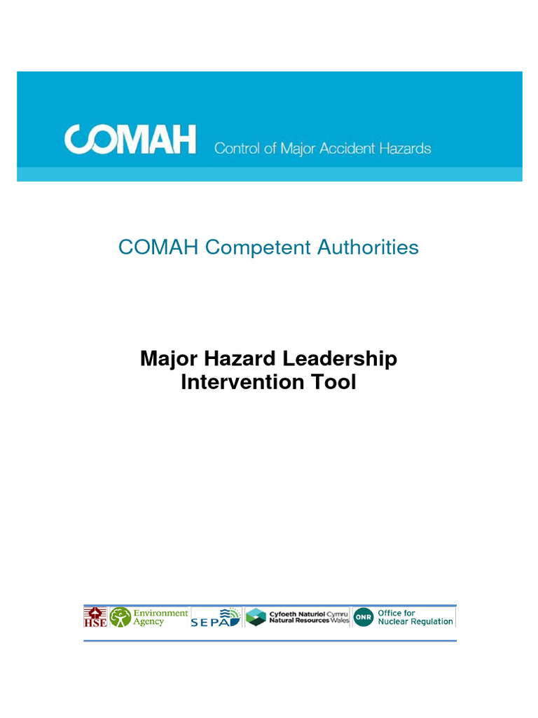 Major Hazard Leadership Intervention Tool | PDF | Risk | Leadership