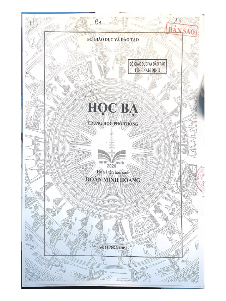 Hoc Ba THPT | PDF