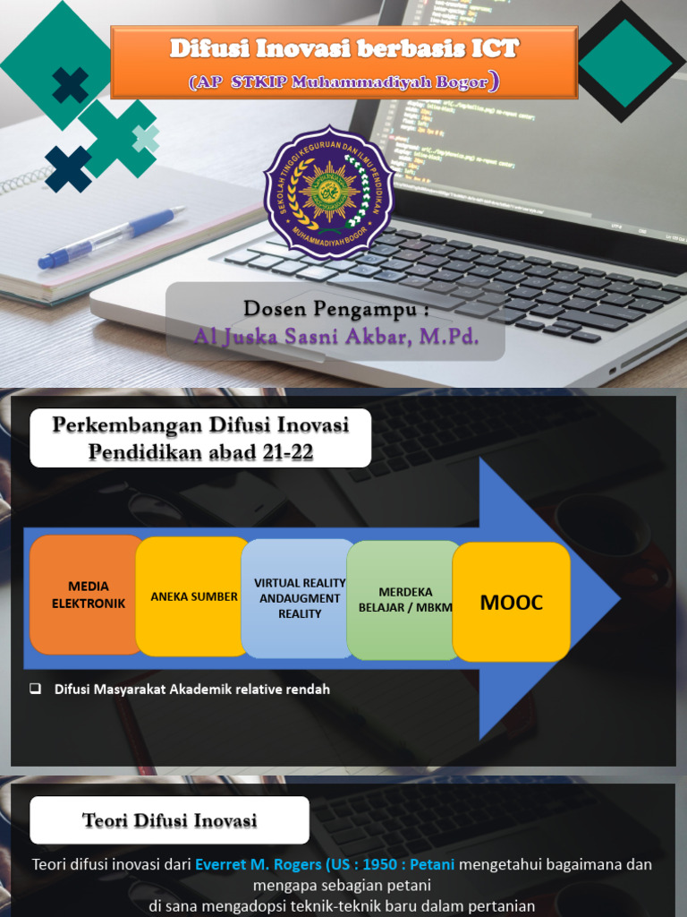 Difusi Inovasi Pembelajaran Berbasis ICT | PDF