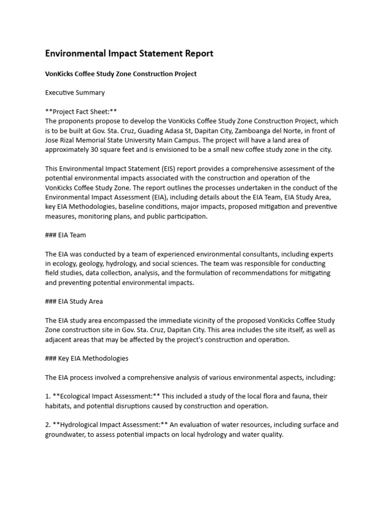 Eis Report | PDF | Science & Mathematics