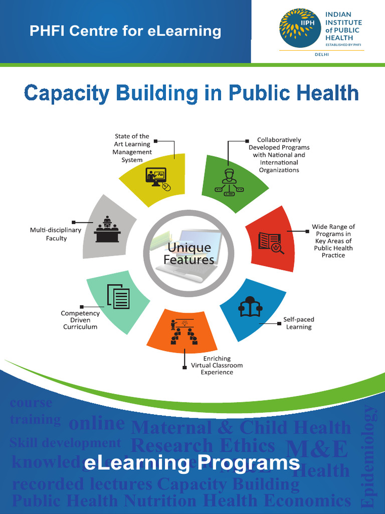 IIPH-Delhi eLearning Programs Overview | PDF | Educational Technology ...