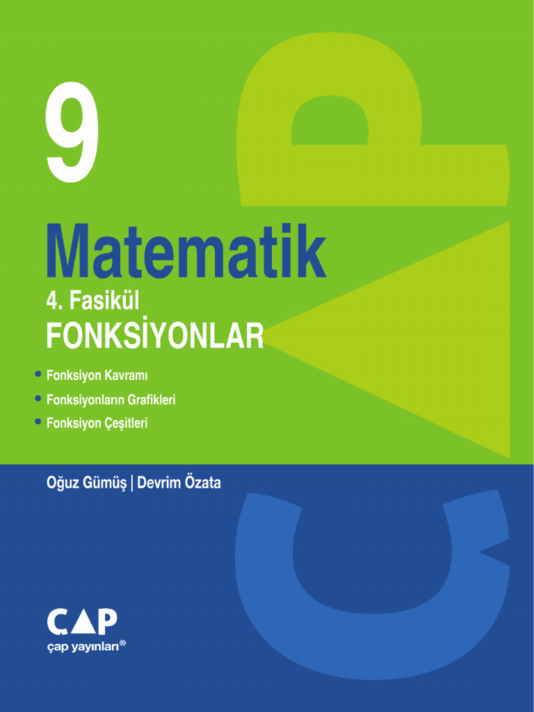 2017 ├Зap 9. S─ n─ f Matematik 4. Fasik├╝l Fonksiyonlar PDF indir | PDF
