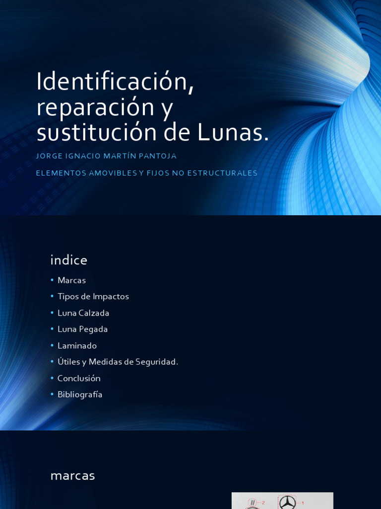 Identificación, Reparación y Sustitucion de Lunas | PDF