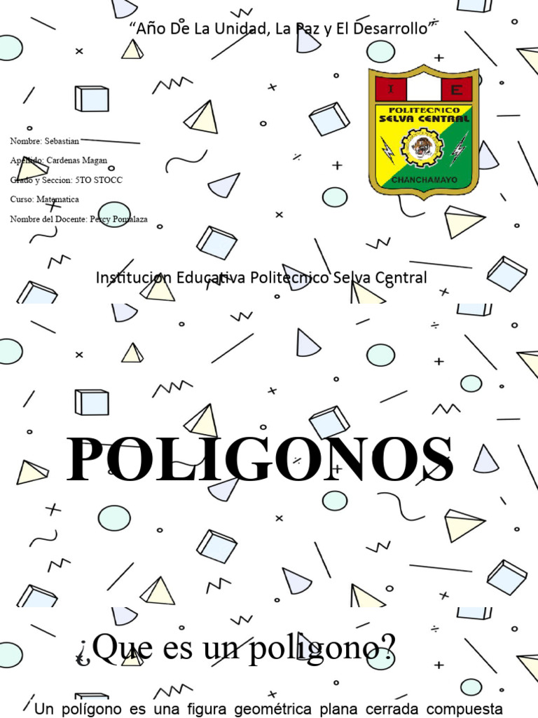 Exposicion Matematica | PDF | Polígono | Ángulo