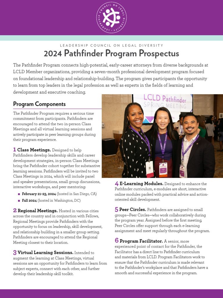 2024 LCLD Pathfinder Program Overview | PDF | Educational Technology ...