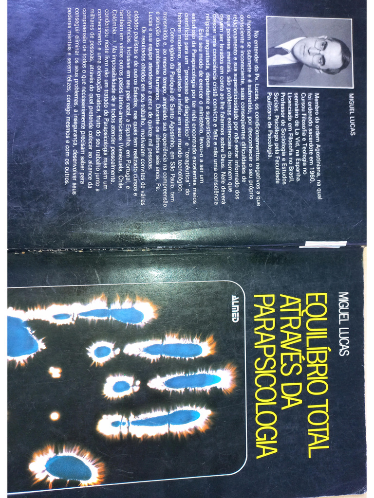 Livro Parapsicologia Padre Miguel Lucas | PDF