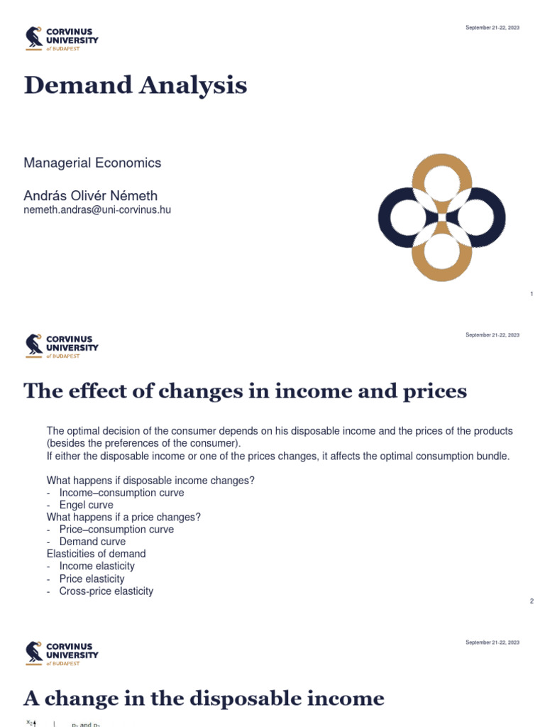 Demand Analysis | PDF