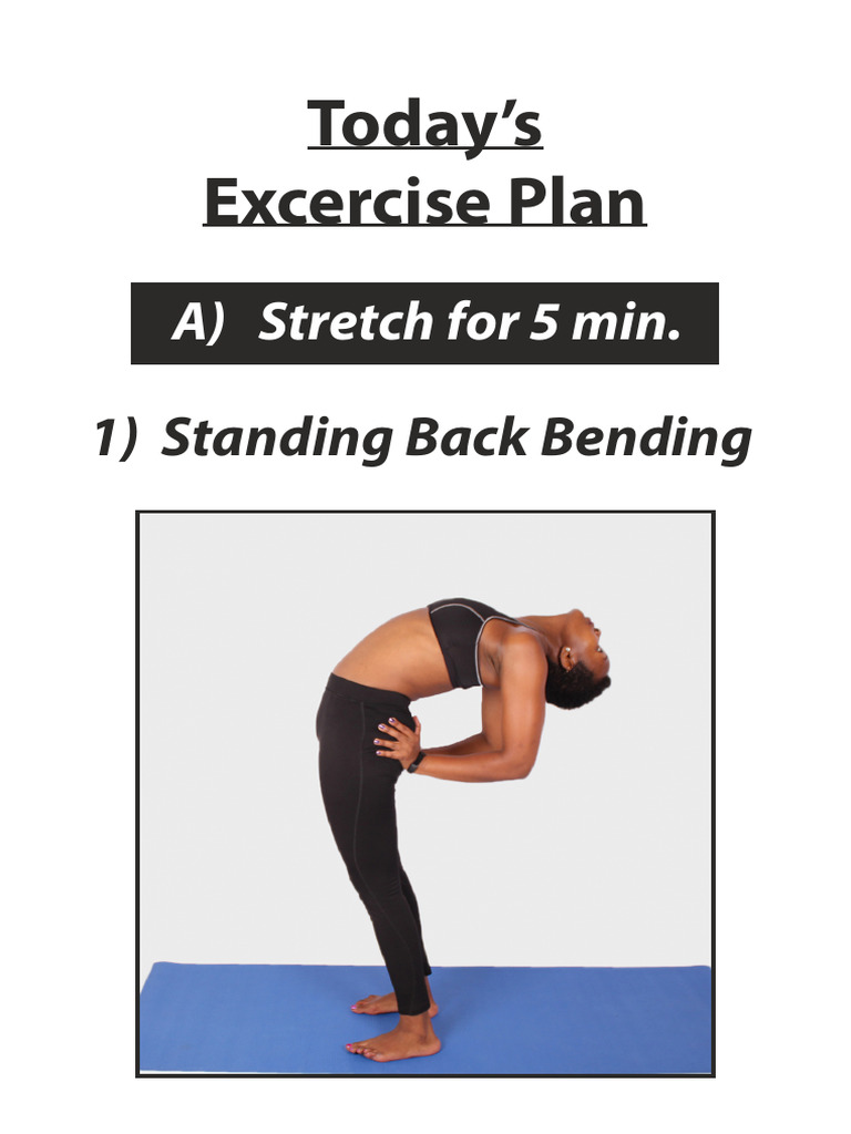 Home Excercise. | PDF | Physical Exercise | Human Anatomy