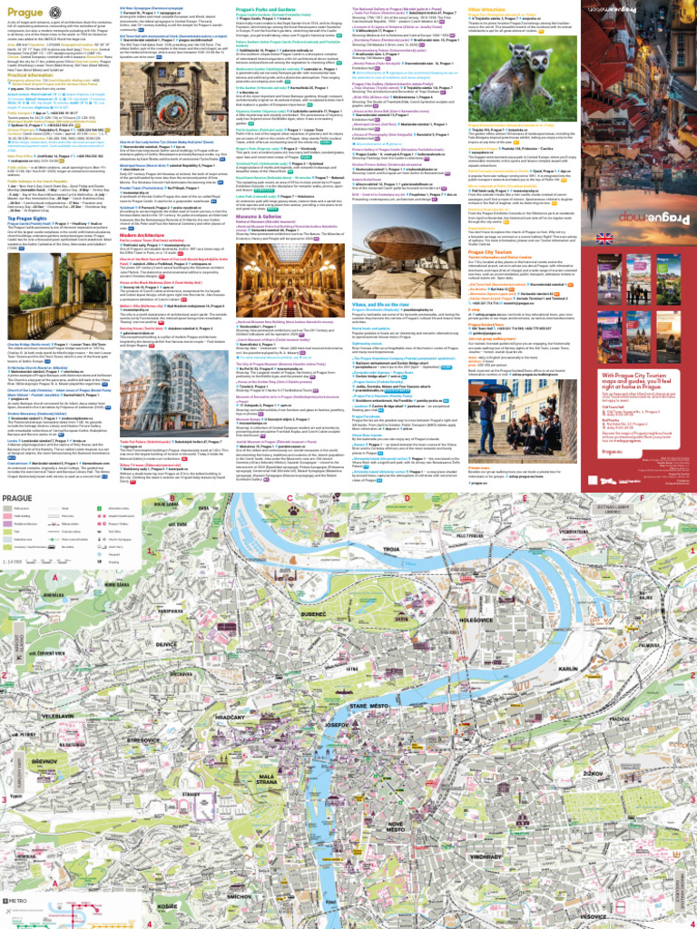 En Prague City Map | PDF | Prague