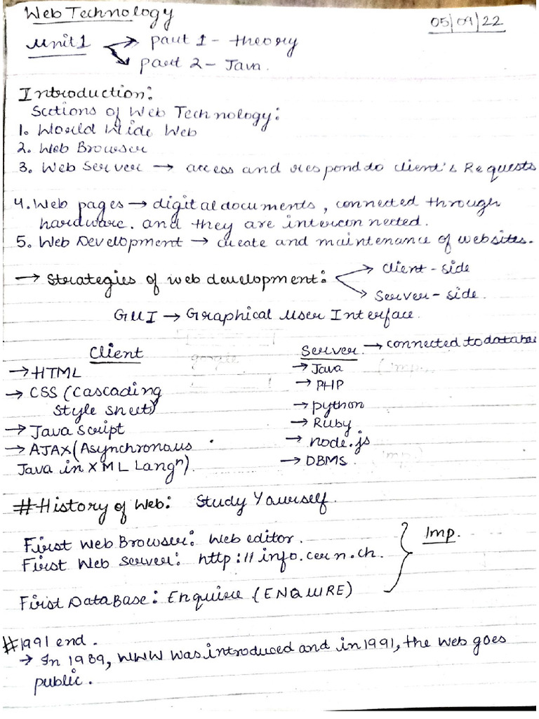 Web Tech Notes Pdf
