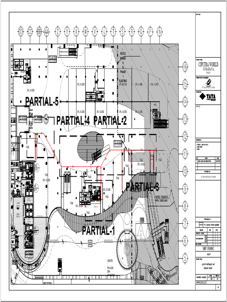 AHU Layout for Ciputra Mall Project | PDF