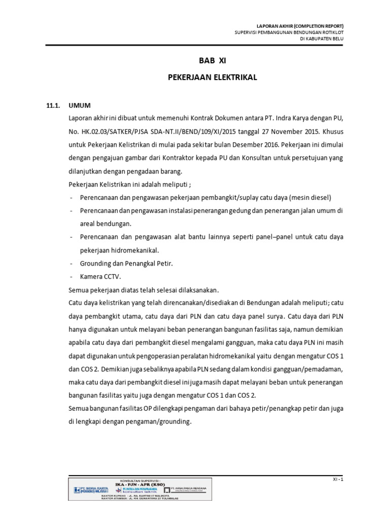 BAB 11 Pekerjaan Elektrikal | PDF | Sains & Matematika | Komputer