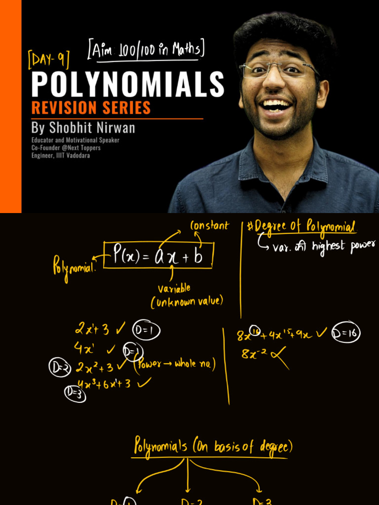 Day9 Polynomials | PDF