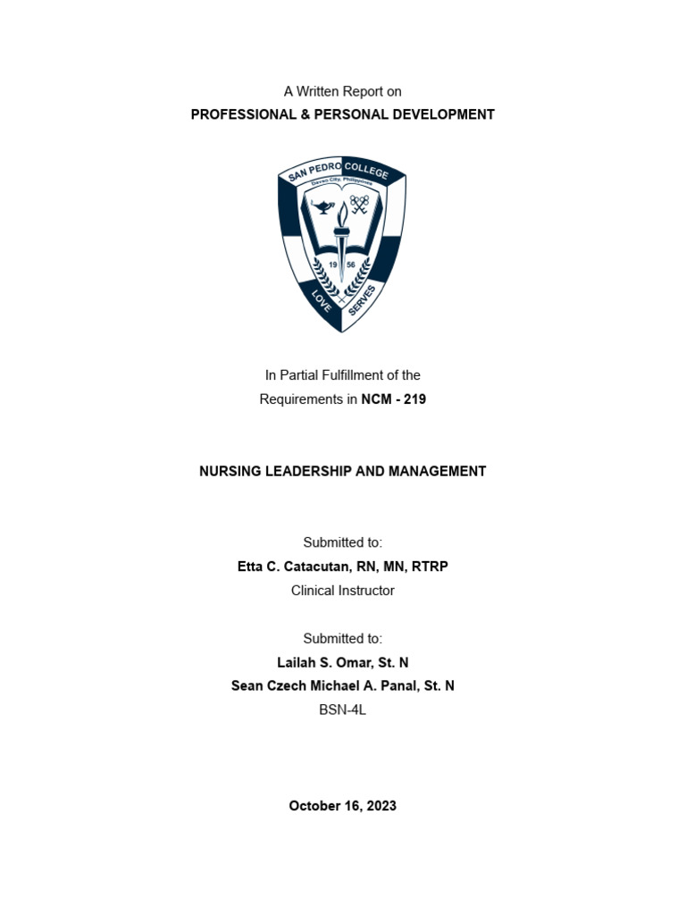 Finals Nlm 219 | PDF | Nursing | Autonomy