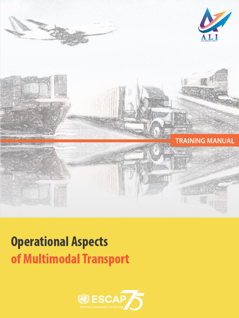 Training Manual on Operational Aspects of Multimodal Transport | PDF