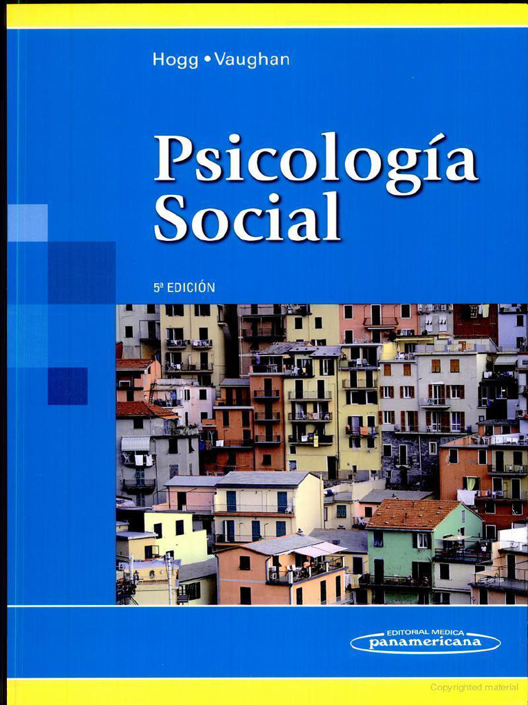 Libro Psicología Social - Hogg | PDF