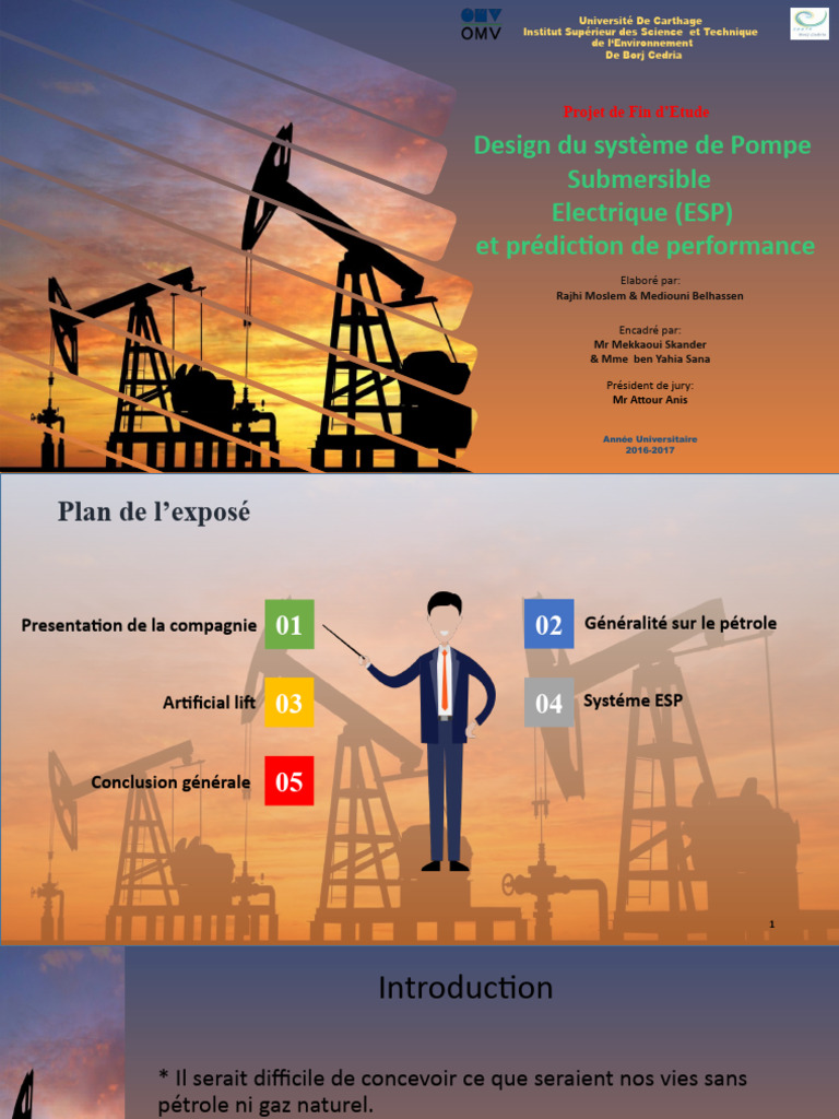 Design et performance des pompes ESP | PDF | Puits de pétrole | Pétrole