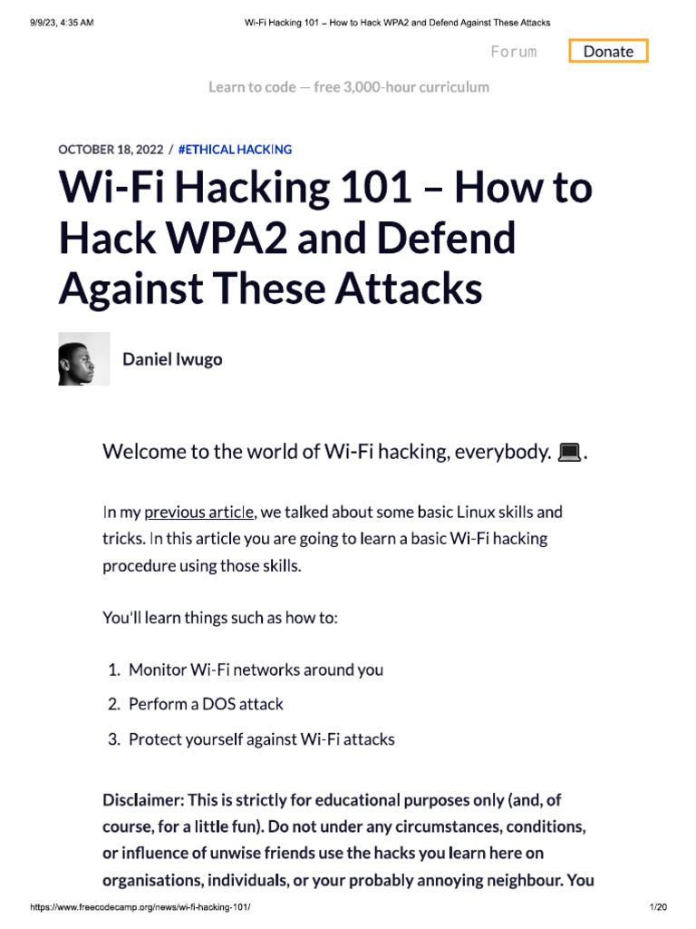 Wifi Password | PDF