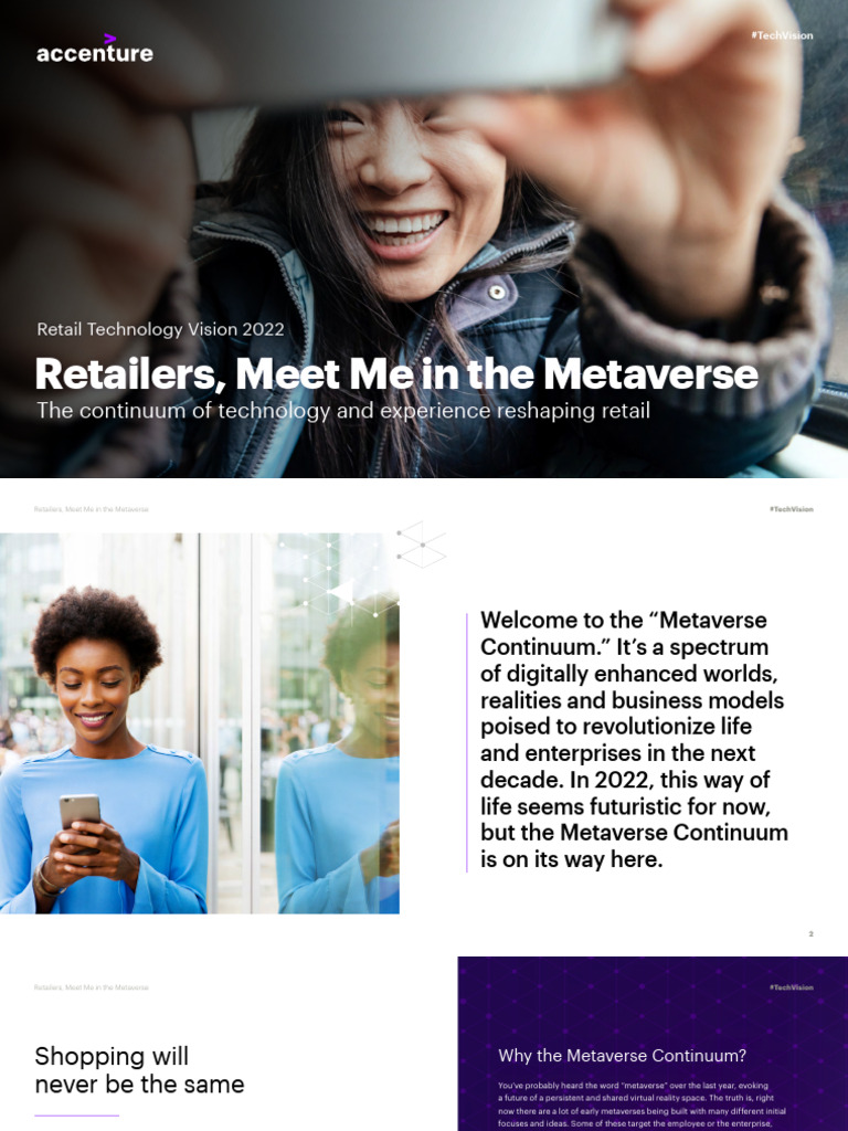 Retail's Future: Embracing the Metaverse | PDF | Retail | Quantum Computing