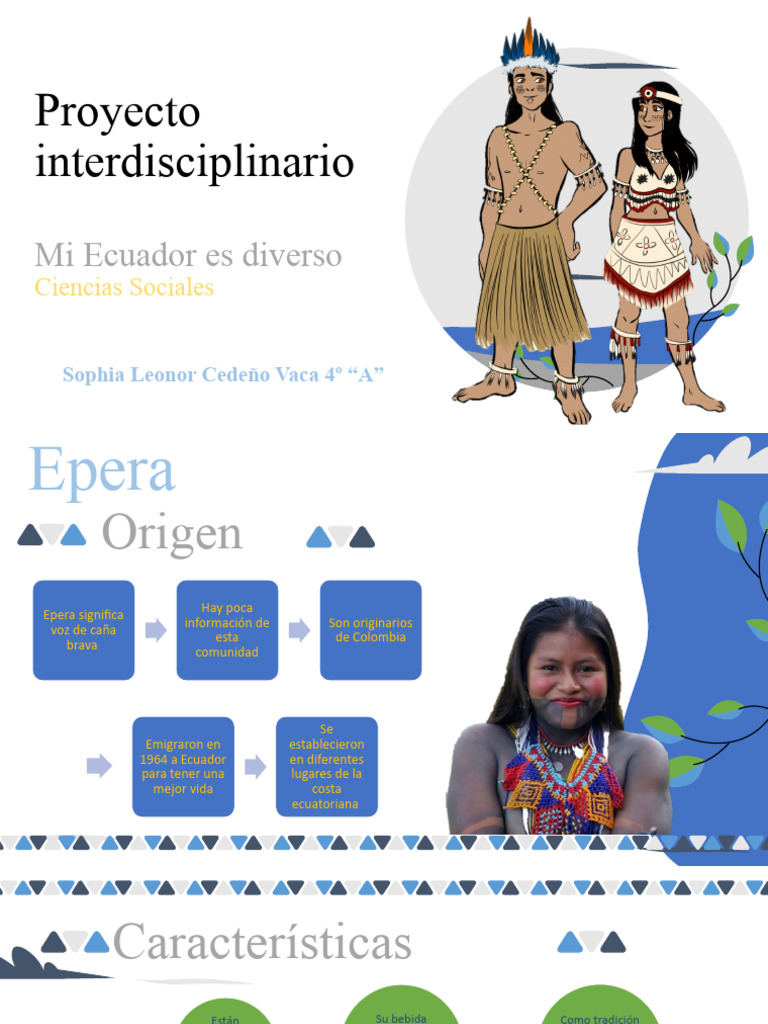 Cultura y Tradiciones del Pueblo Épera | PDF | Ecuador