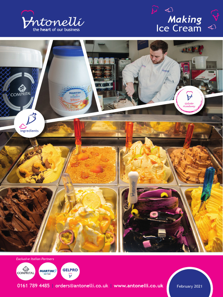 Antonelli Ice Cream Innovations 2021 | PDF | Ice Cream | Caramel