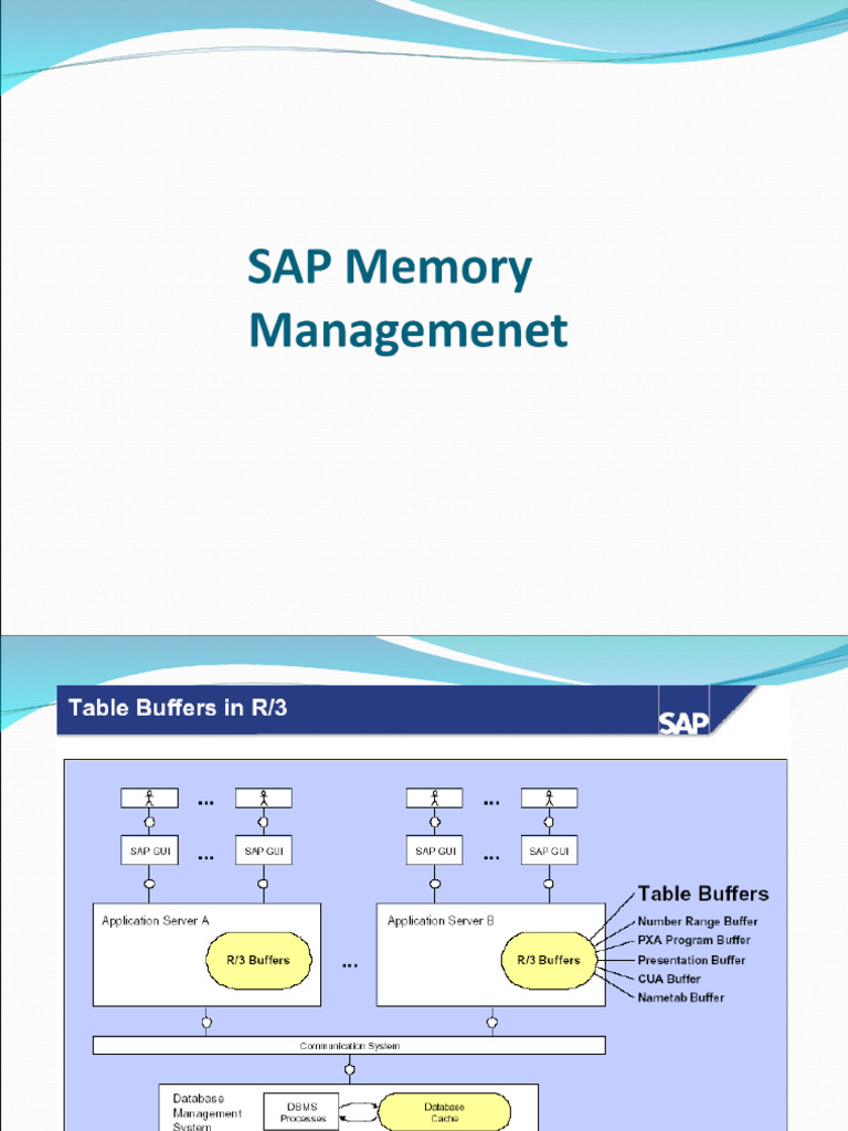 18 Sap Table Buffers | PDF
