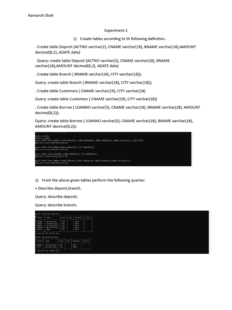 DBMS Word File | PDF | Information Technology Management | Computing