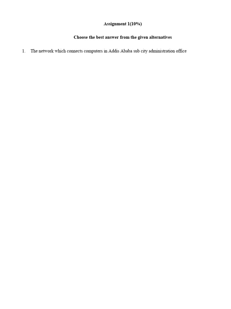 Asignment For Determine Best-Fit Topology | PDF | Osi Model | Computer ... Asignment For Determine Best-Fit Topology | PDF | Osi Model | Computer ...