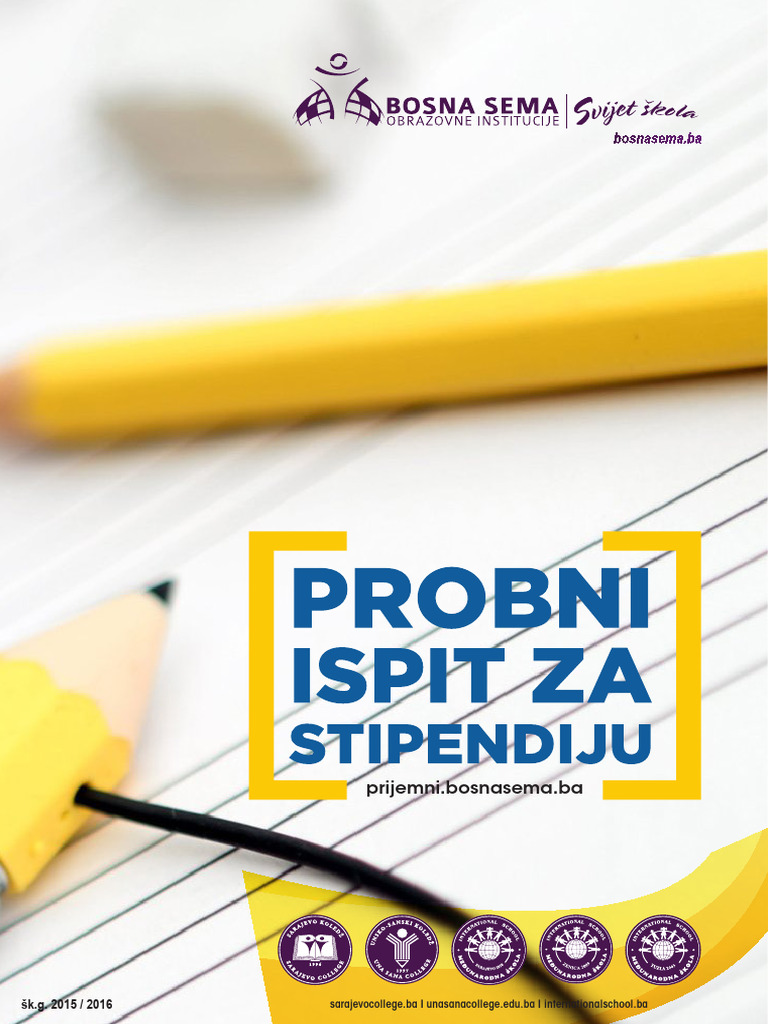 Probni Ispit 2015 - 2016aaaa | PDF