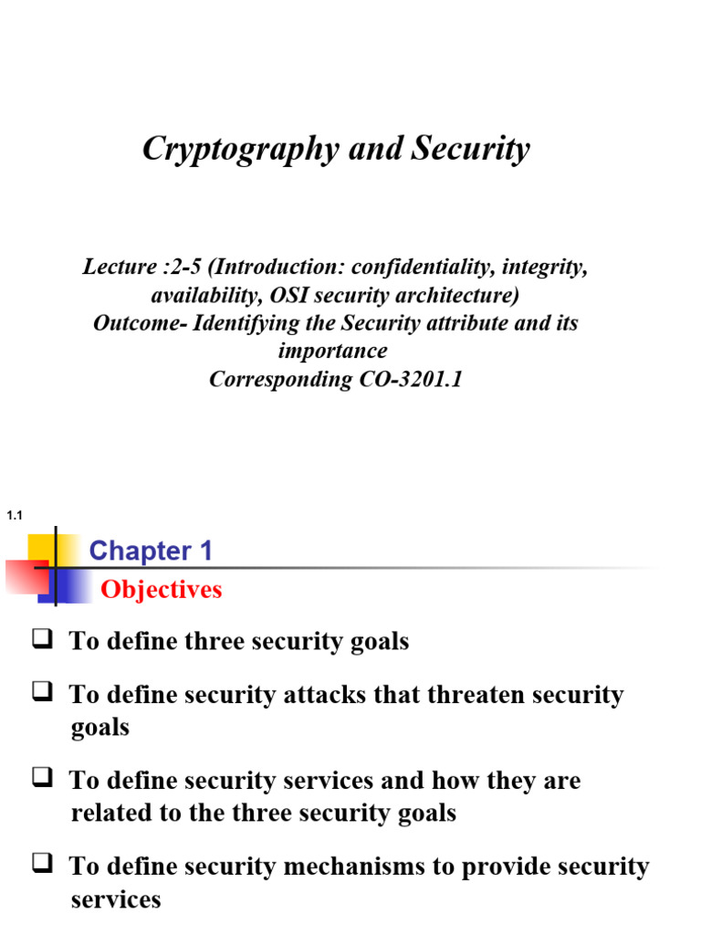 CH 01 | PDF | Computer Security | Security