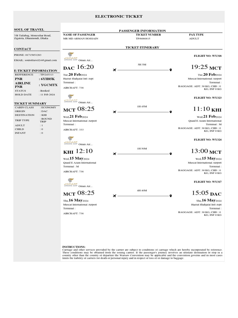 Air Ticket System | PDF | Transport Companies | Civil Aviation