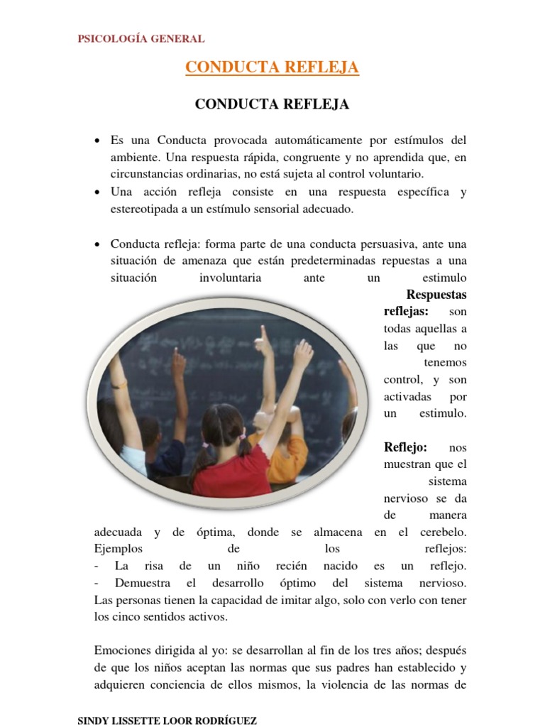 Conducta Refleja | PDF | Erich Fromm | Las emociones