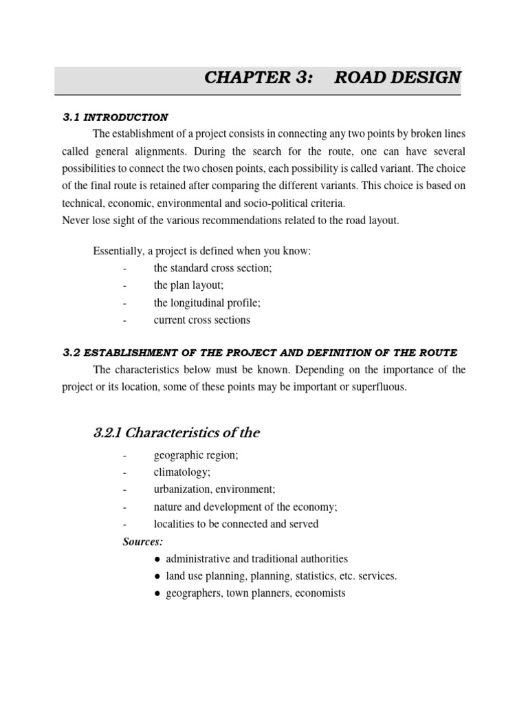Chapter 34 ROAD DESIGN - 055221 | PDF | Angle | Road