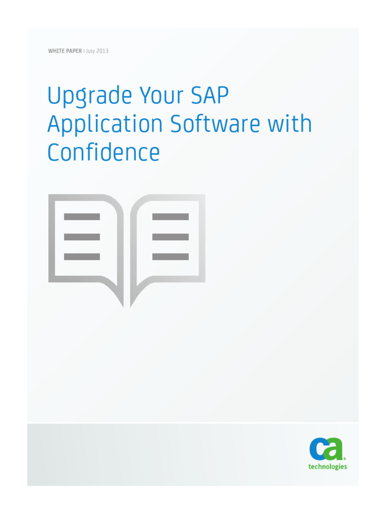 SAP Software Upgrade Solutions Guide | PDF | Enterprise Resource ...