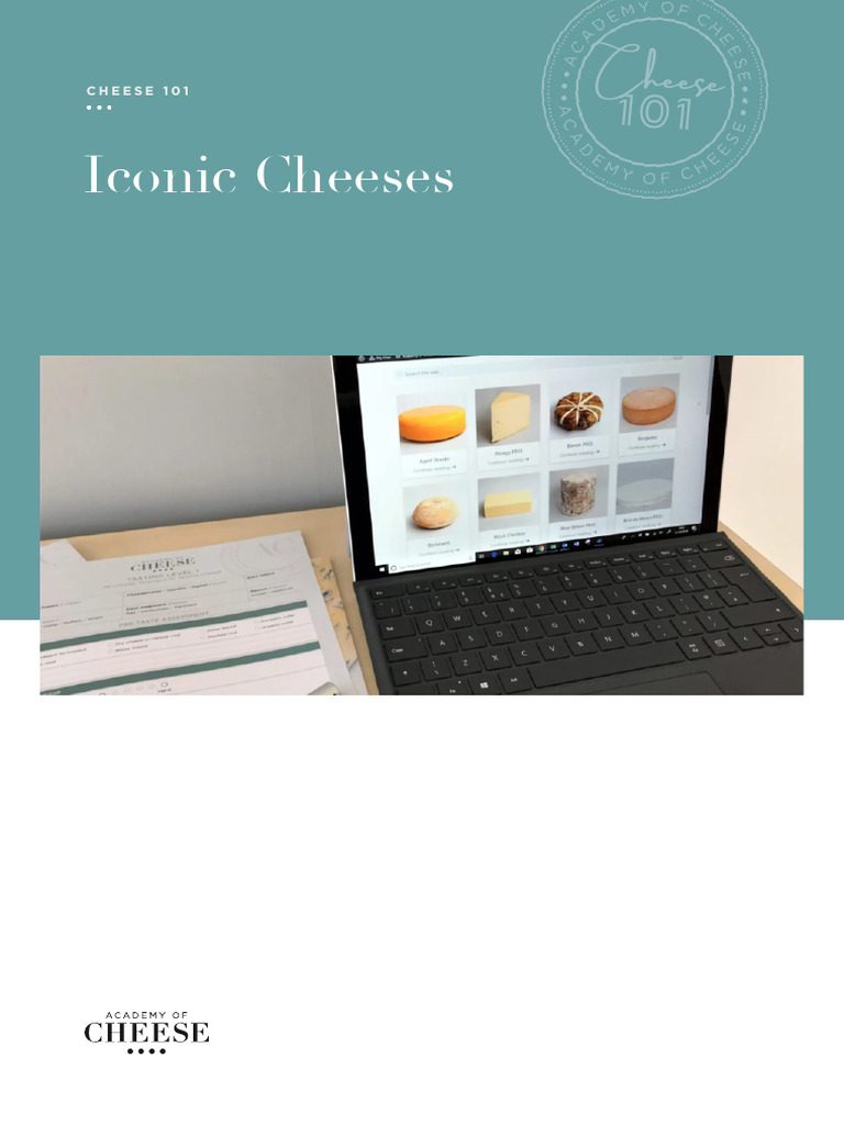 101 Guide - Iconic Cheeses | PDF | Cheese | Cheesemaking