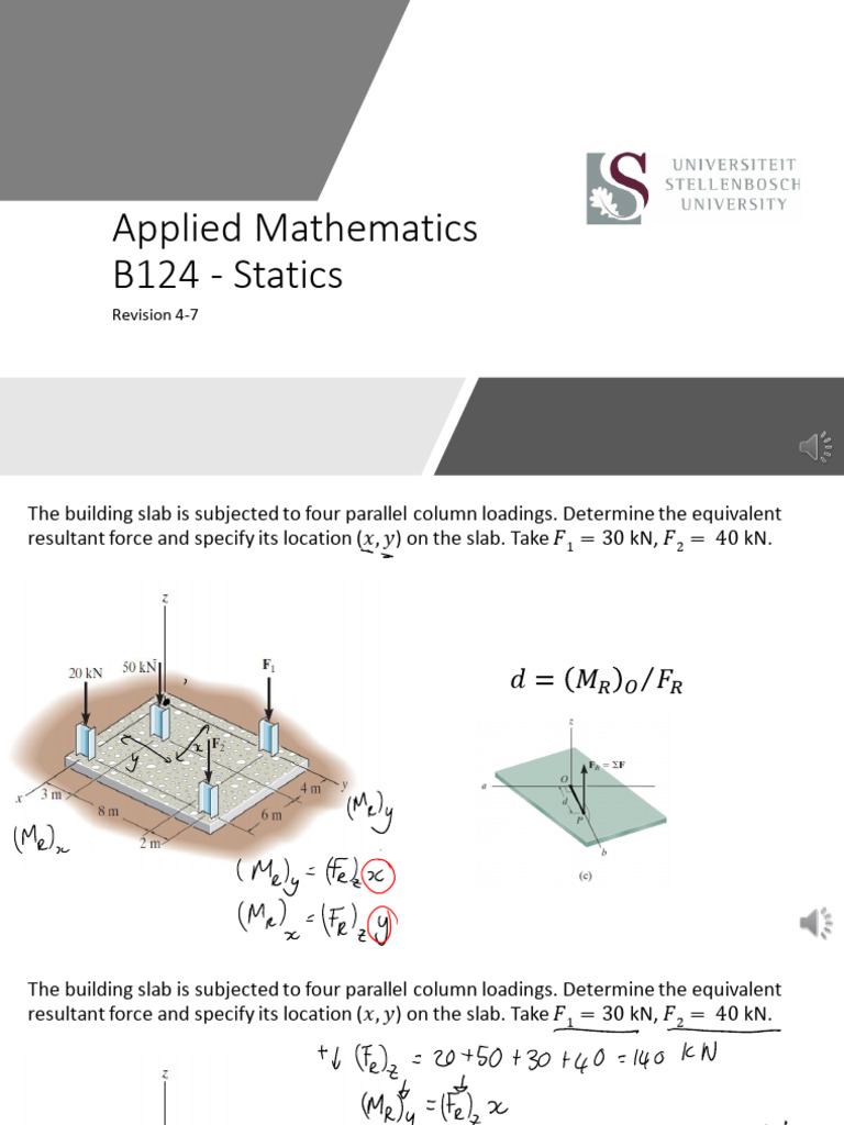 Statics Problem Solutions and Analysis | PDF | Force | Beam (Structure)