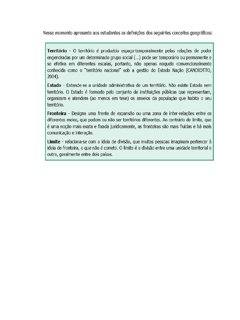 Conceitos Geograficos | PDF