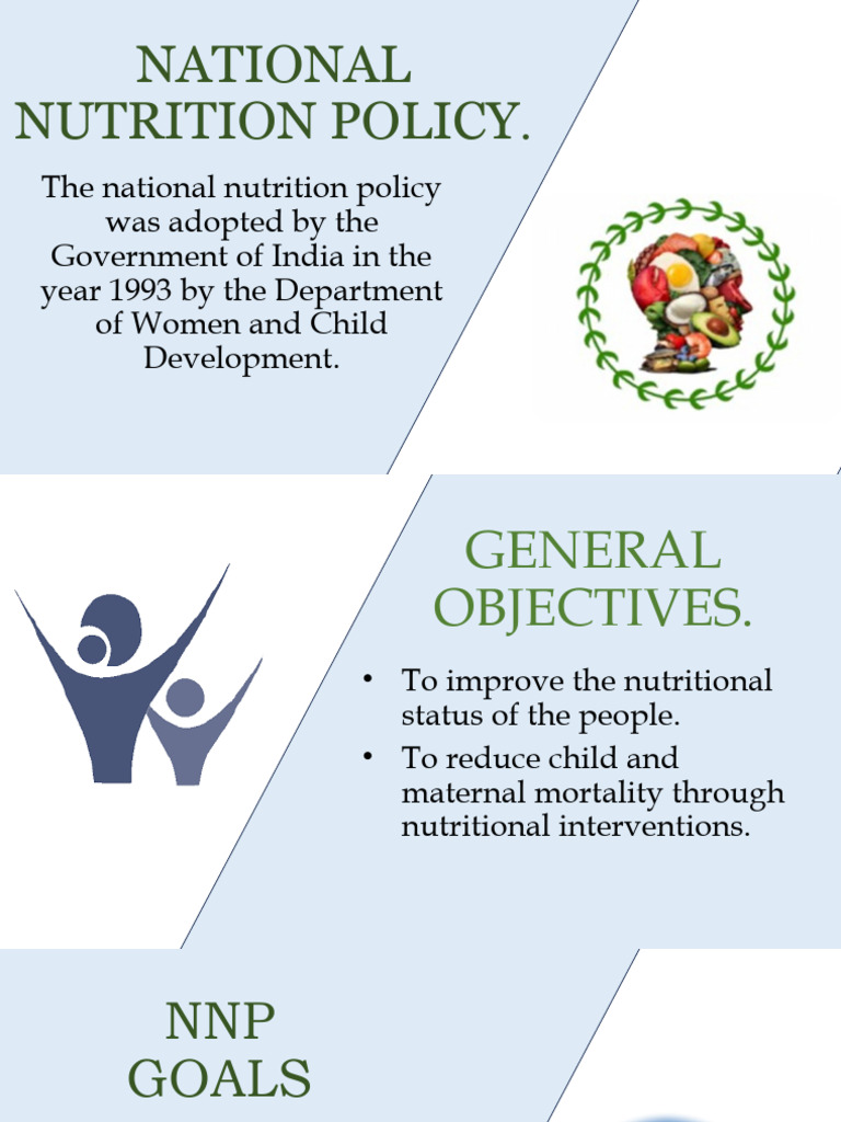India's National Nutrition Policy | PDF | Nutrition | Diet & Nutrition