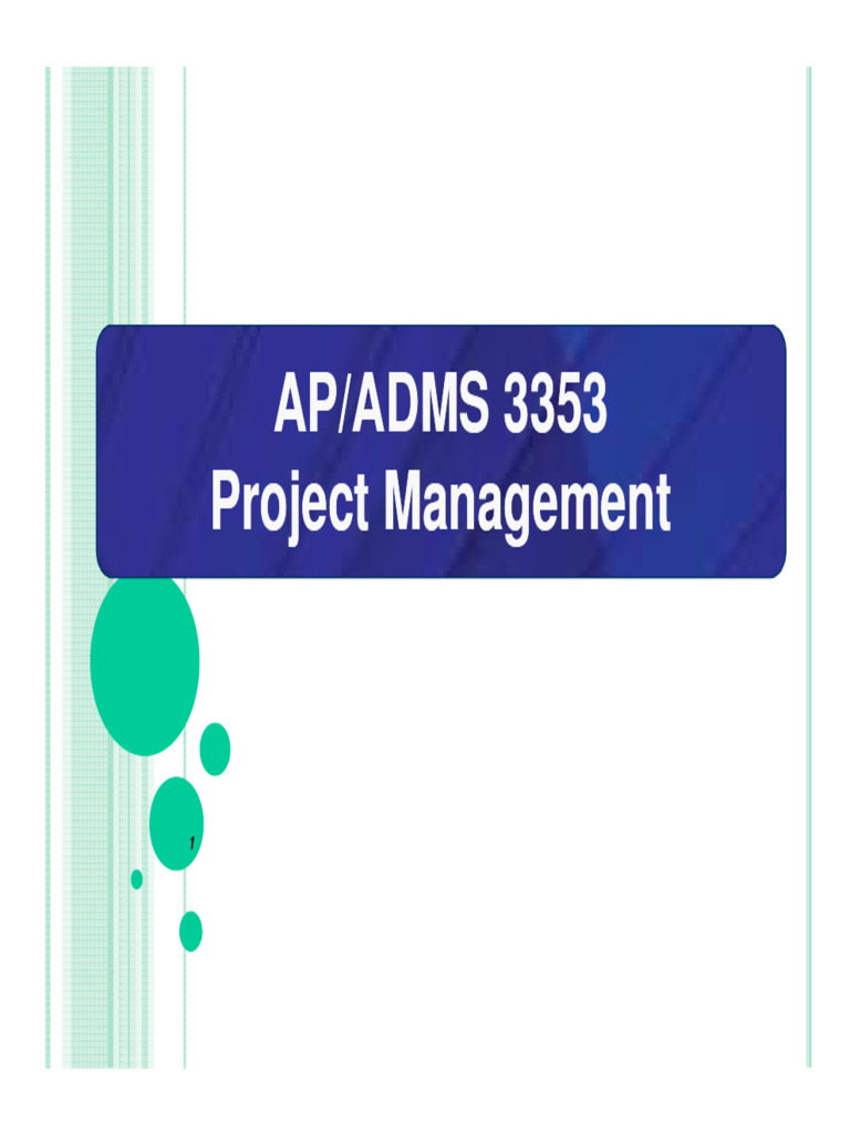 3353 - Lecture 1 (One Per Page) - 1 | PDF | Strategic Management | Goal