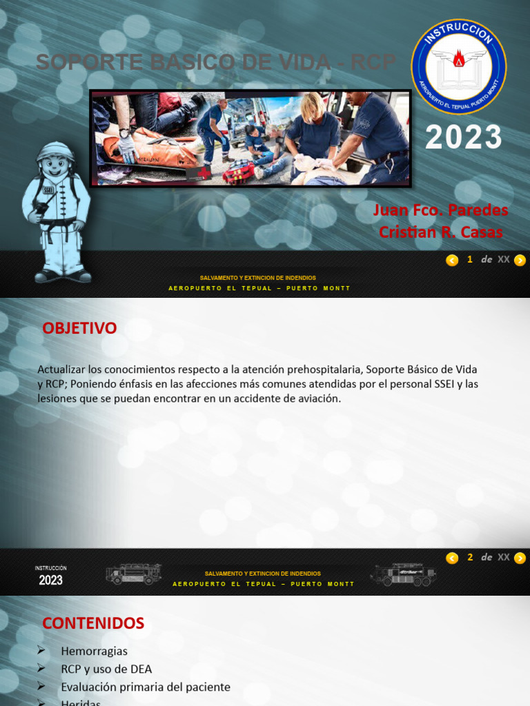 SVB RCP 2023 Final | PDF | Lesión | Primeros auxilios